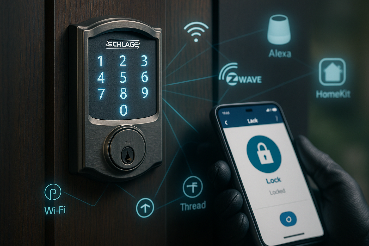 Schlage Keypad Lock Integration With Smart Home Guide